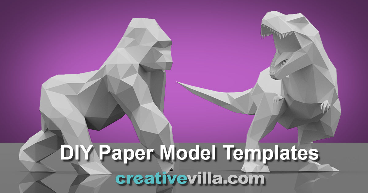 Creativevilla Paper Model Templates – Creativevilla.com
